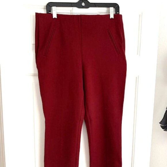 Chico's | Pants & Jumpsuits | Chicos Maroon Womens Slacks | Poshmark